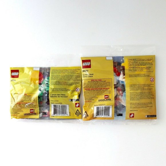Lego | Toys | Lego Creator Holiday Tree 3576 And Santa Clause 30580 Set ...